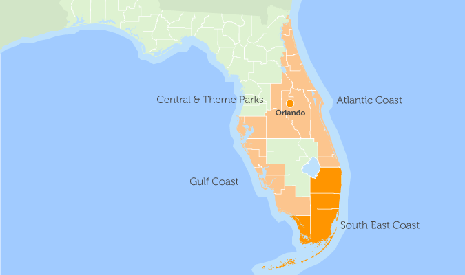 Interactive Map of Property in Florida