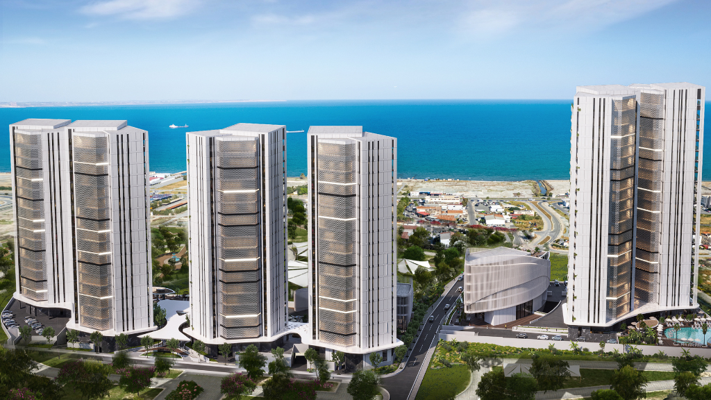 SLK Development - Horizon Towers in Larnaca, Livadia, Cyprus from €310,500