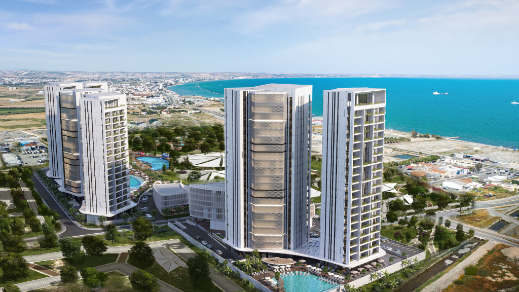 SLK Development - Horizon Towers in Larnaca, Livadia, Cyprus from €310,500
