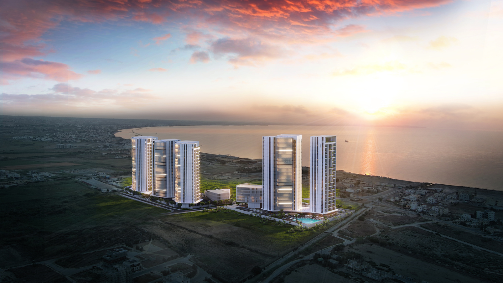 SLK Development - Horizon Towers in Larnaca, Livadia, Cyprus from €310,500