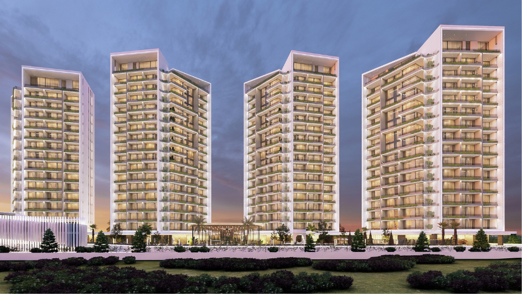 SLK Development - Horizon Towers in Larnaca, Livadia, Cyprus from €310,500